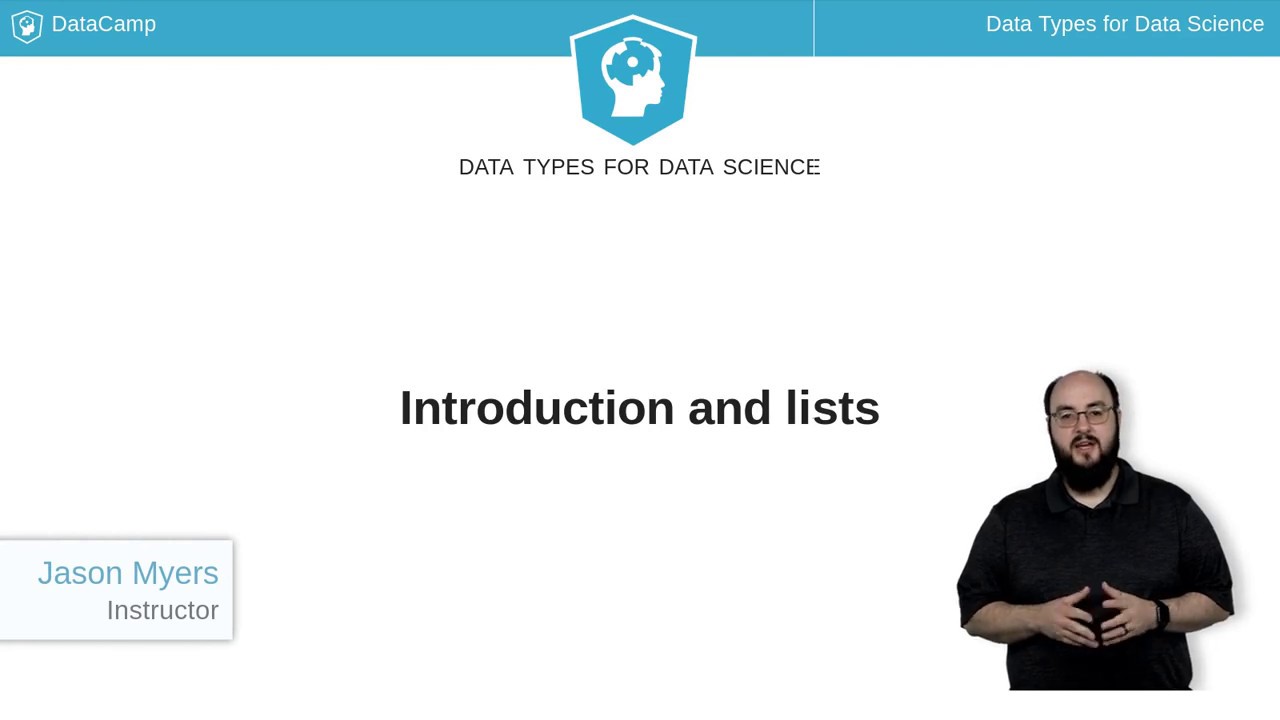 Python Tutorial : Data Types for Data Science in Python