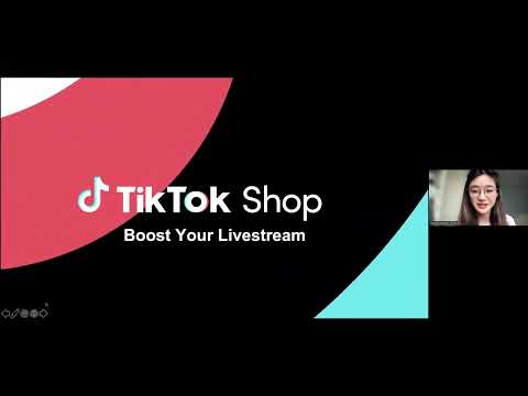 Boost Your Livestream on TikTok Shop webinar