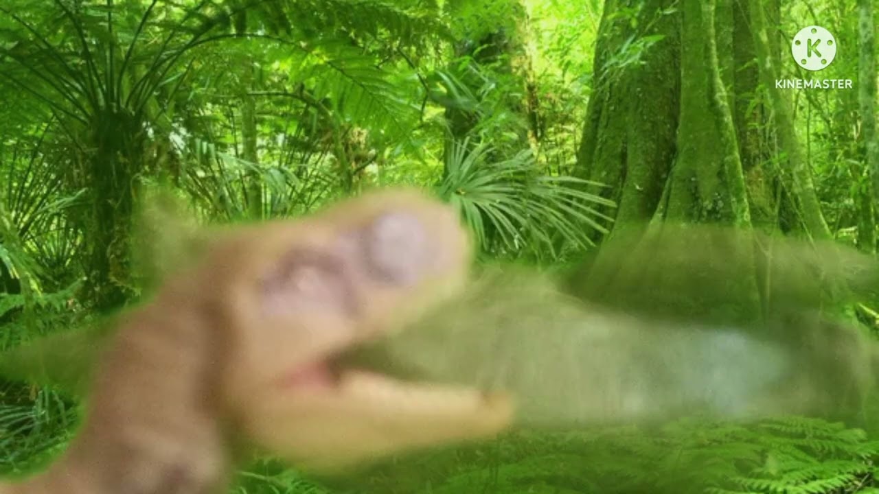 Atrociraptor eats Kosmoceratops Stop motion