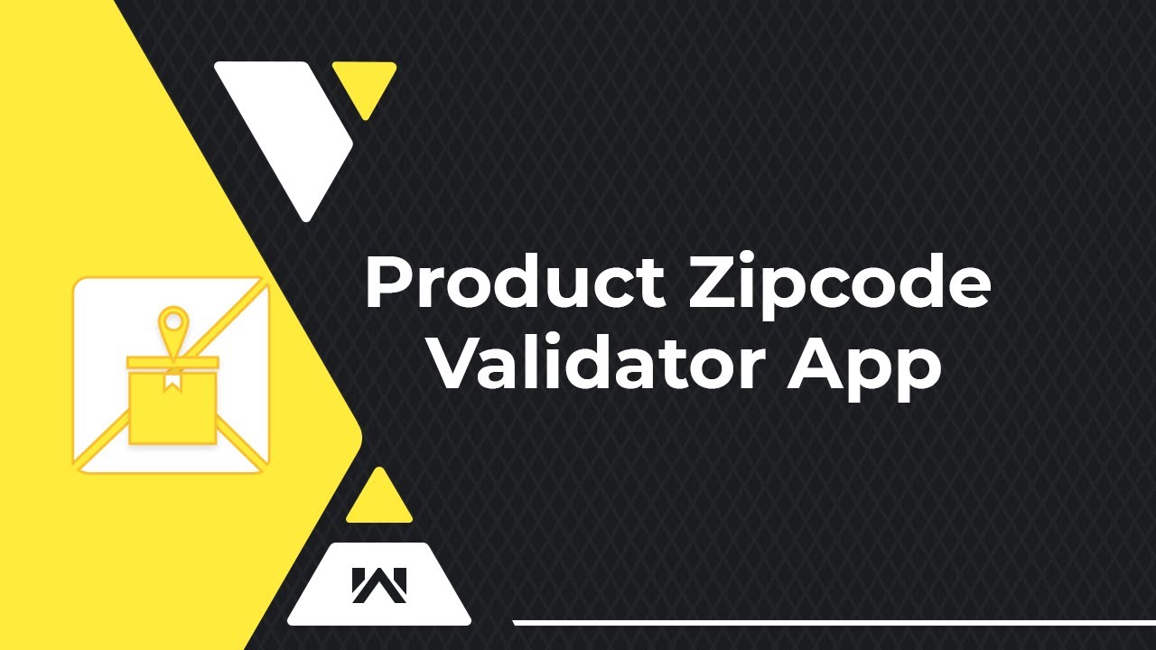 Product Zipcode Validator for Shopify