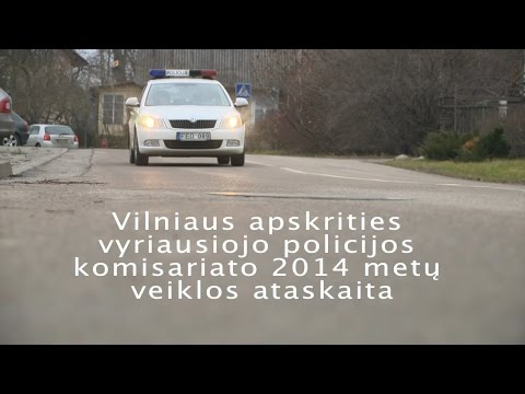 2014 metų Vilniaus aps. VPK ataskaita visuomenei