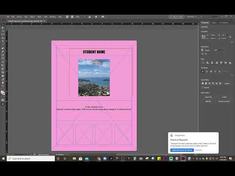 Yearbook Pages in InDesign