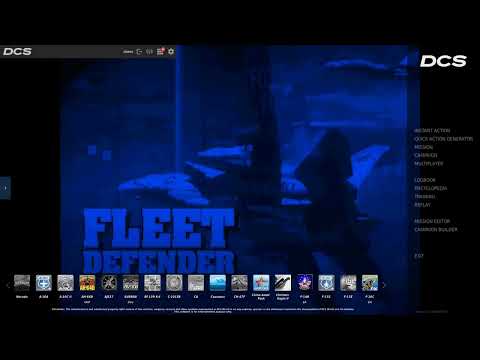 F-14 Fleet Defender Inspired UI Theme for DCS World