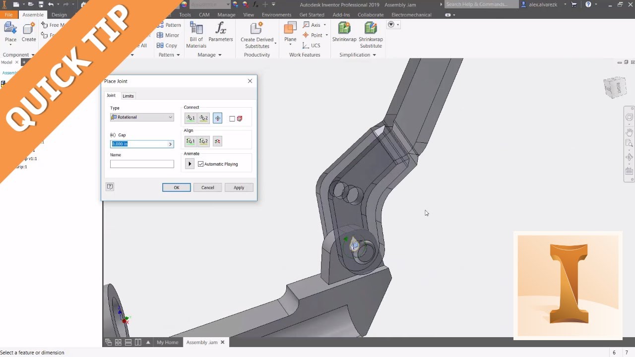 Quick Tip - Rotational Joint