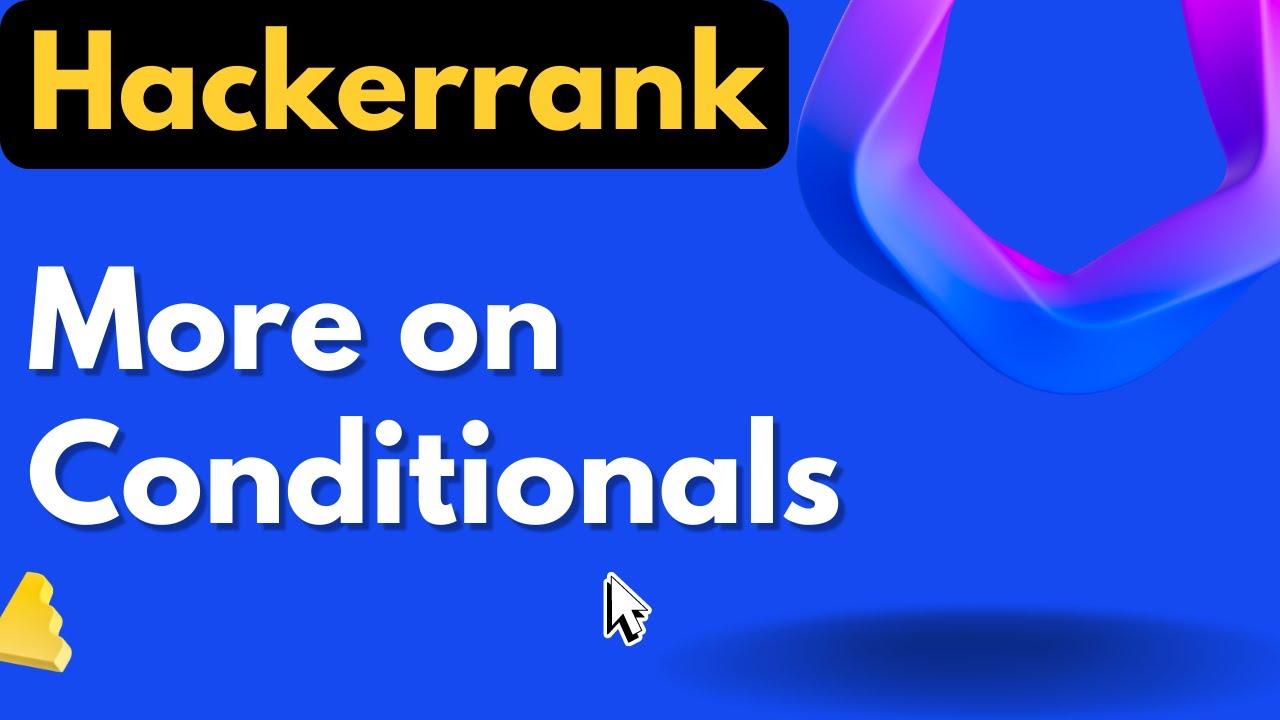 More on Conditionals Hackerrank Solution | Hackerrank Linux Shell Solutions | realNameHidden