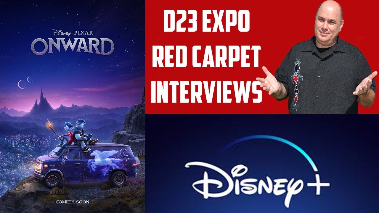 Disney/Pixar Onward interviews - D23 Expo 2019