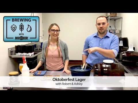 Brewing Mr. Beer's Oktoberfest Lager Standard Refill