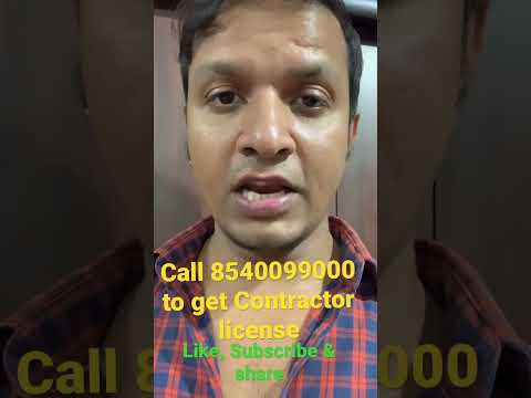 What is validity of PWD license? Call 8540099000 to get PWD license, Validity of Contractor license?