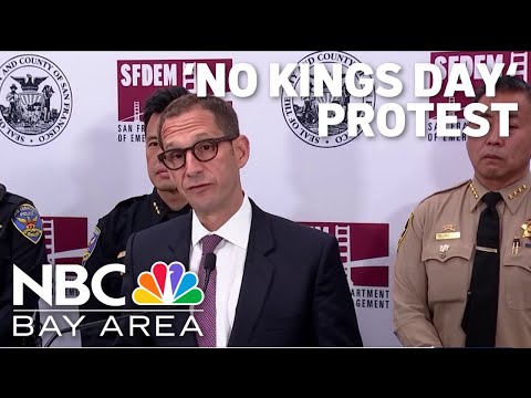 San Francisco Mayor Lurie calls for safe, peaceful ‘No Kings Day' protest