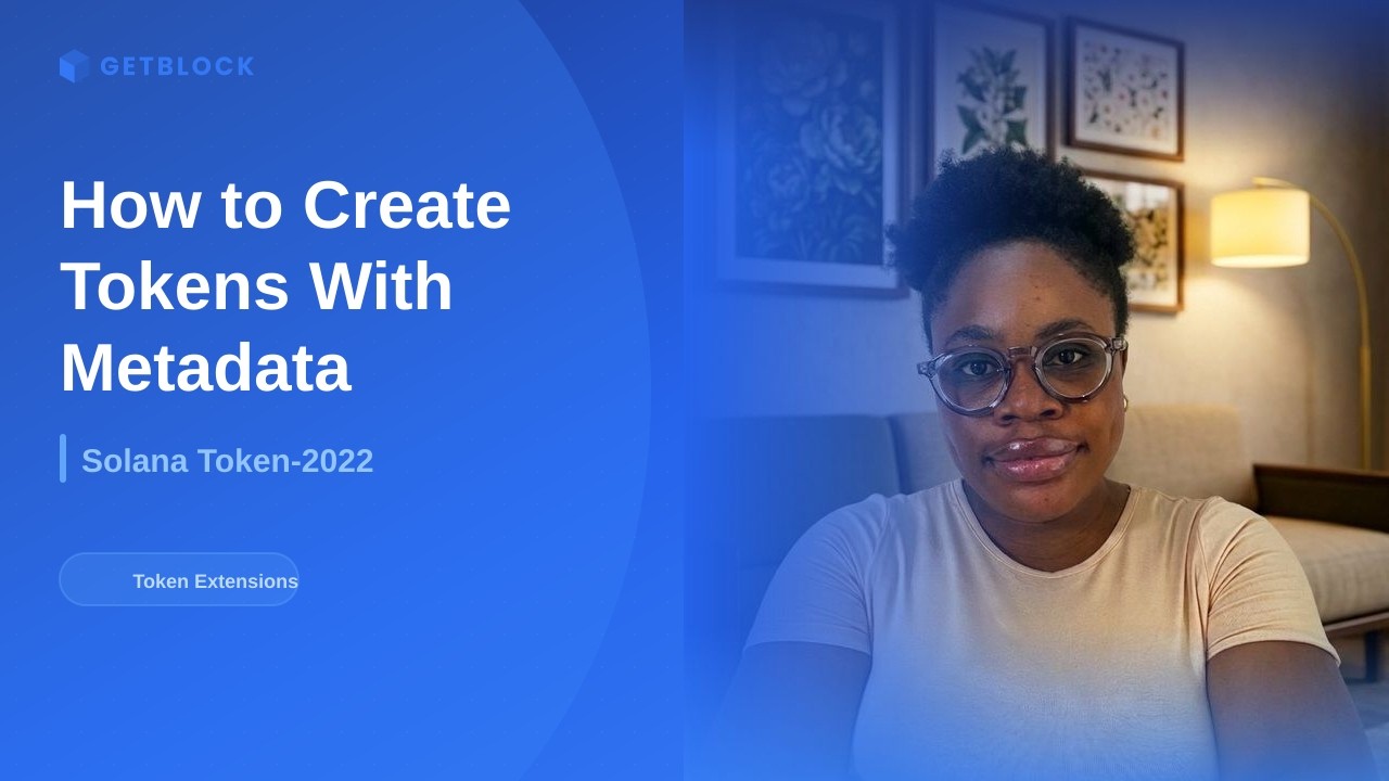 How To Create Token on Solana Using Token-2022(Metadata Pointer Extension) #getblock #solana #token