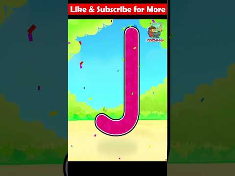 Lets Learn abcd - Capital Letter J for Joker ???? | rv appstudios #abcd  #shorts #shortsfeed