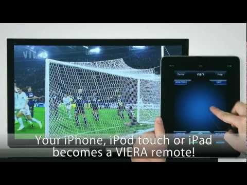 Panasonic Viera Remote Control application for iPhone & iPad