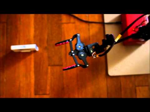 Robotic arm performing a programmed set of instructions