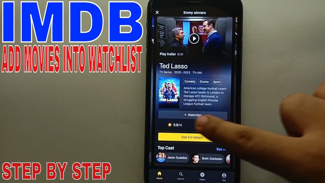 ✅  How To Add Movies Into Watchlist On IMDb 🔴