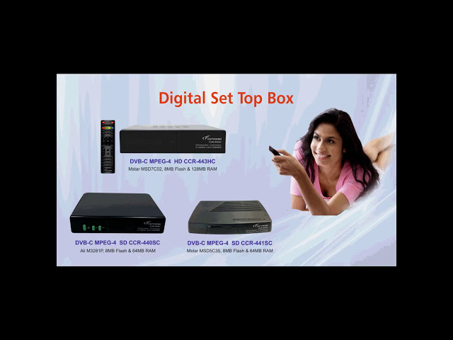 Set Top Box - Catvision Doordarshan MPEG 2 Standard Definition Set Top ...
