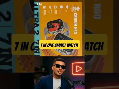 7 in one❤️😍 smart watch #ytshort #tipsntricks #smartwatches