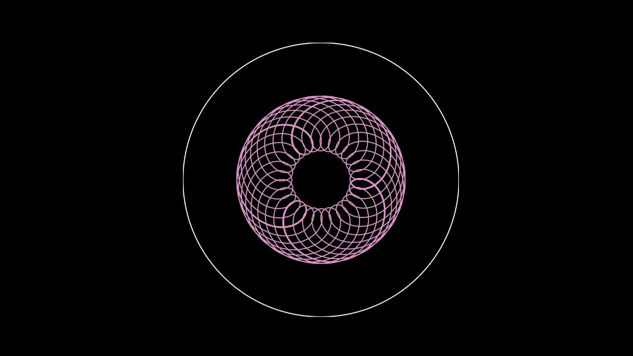 epitrochoid with Python 60fps C