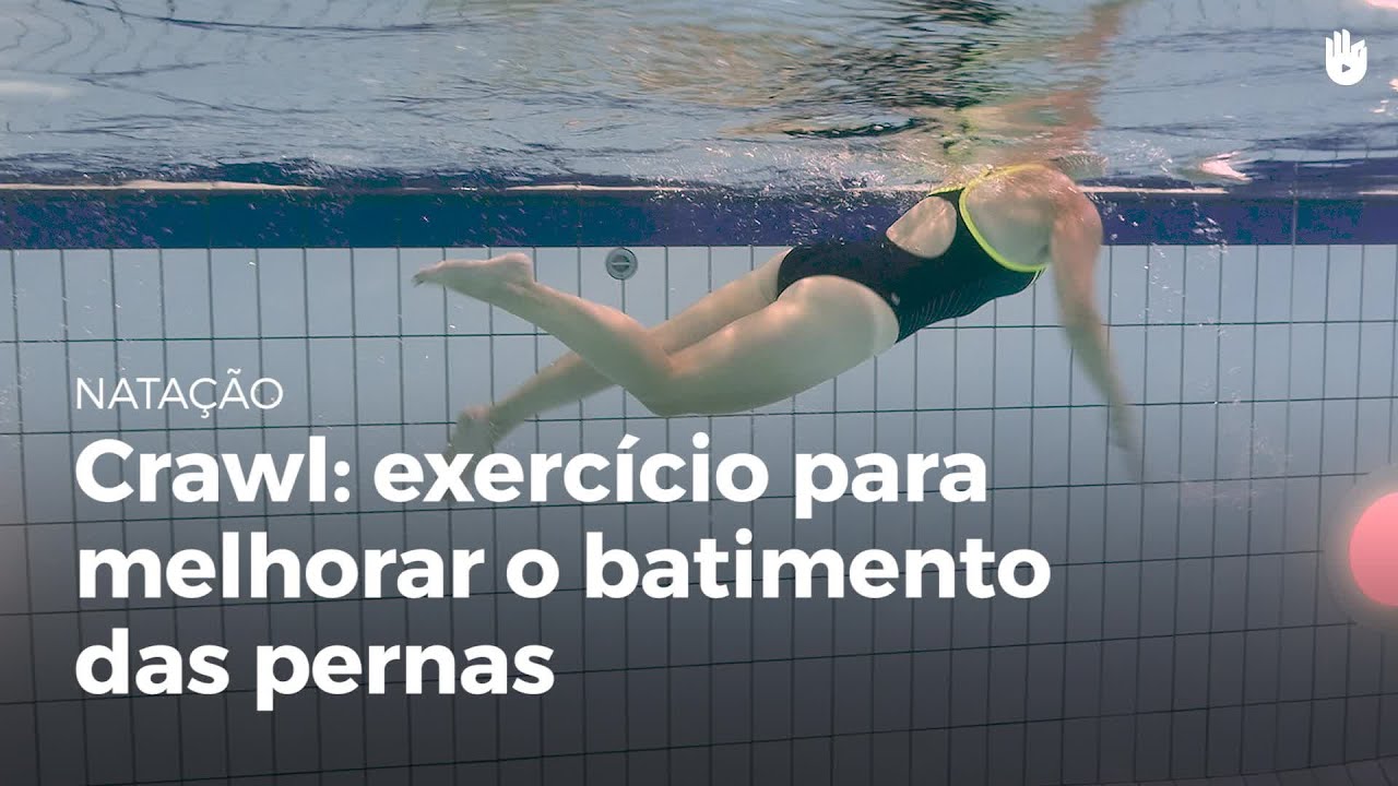 Crawl: exercícios para batimento das pernas - Como fazer o nado crawl | Sikana