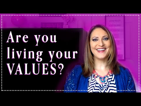 Are you LIVING your personal VALUES?
