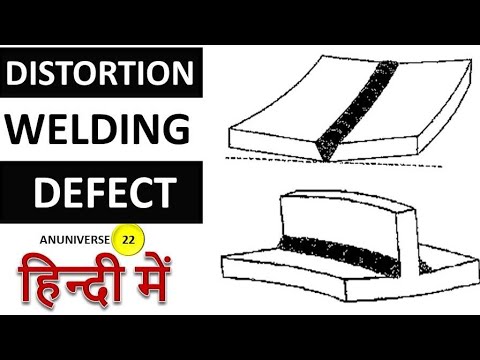 Distortion || Welding Defect || Types of Welding Defects in Hindi