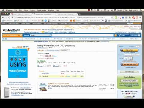 How to insert amazon affiliate links into Wordpress