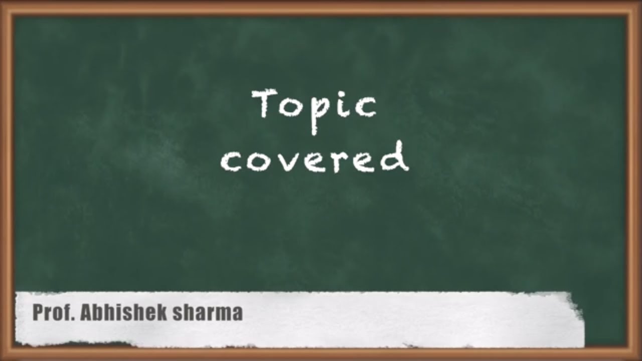 Topics Covered In The Process Concept | GATE Operating System