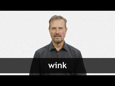 WINK - Definition & Translations | Collins English Dictionary