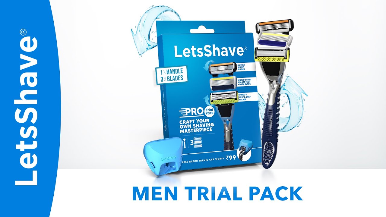 LetsShave's Trial Pack - Find Your Perfect Shave!