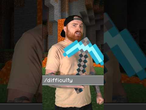 When You Switch Minecraft to Peaceful Difficulty