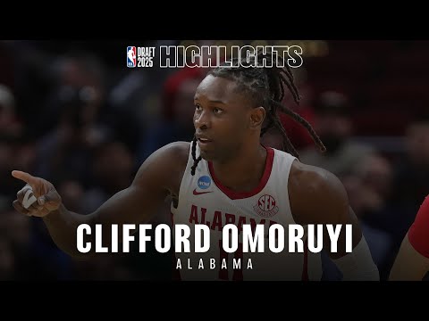 2025 NBA DRAFT HIGHLIGHTS: Clifford Omoruyi | Alabama