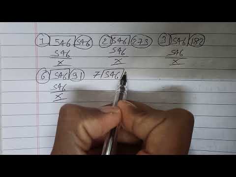 factors of 546