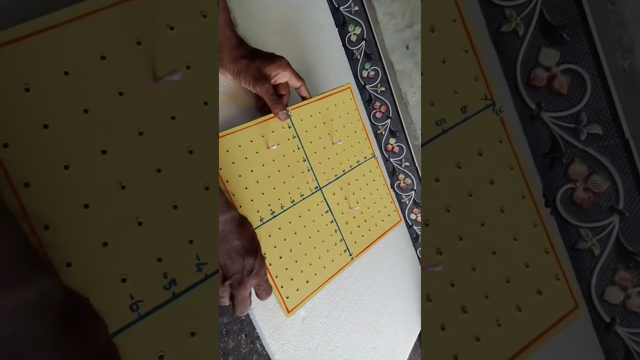 marking coordinate points working model - (Ramnad Saravanan)