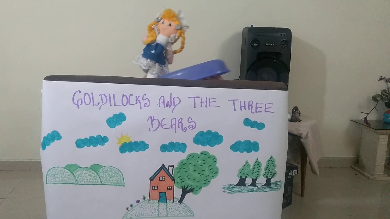 Inglés trabajo cuento ricitos de oro