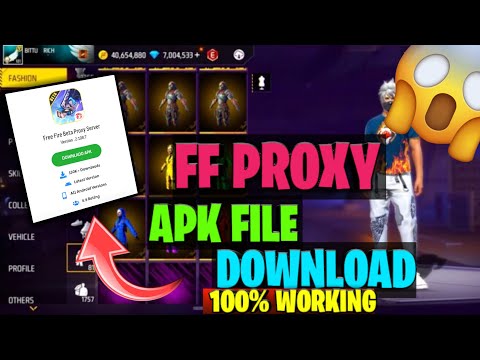 FF Proxy APK File Download | 100% Working | Free Fire Beta Proxy Server 2025