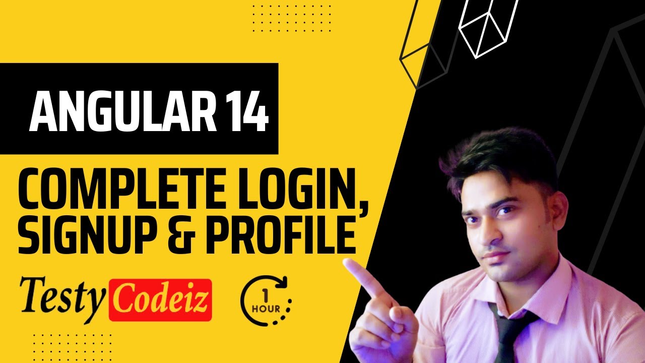 Angular 14 Complete Login application, Angular 14 MEAN Stack Authentication Project from Scratch