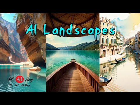 4K AI LOOKBOOK | AI Art of the Week | AI Showcase - AI Landscapes