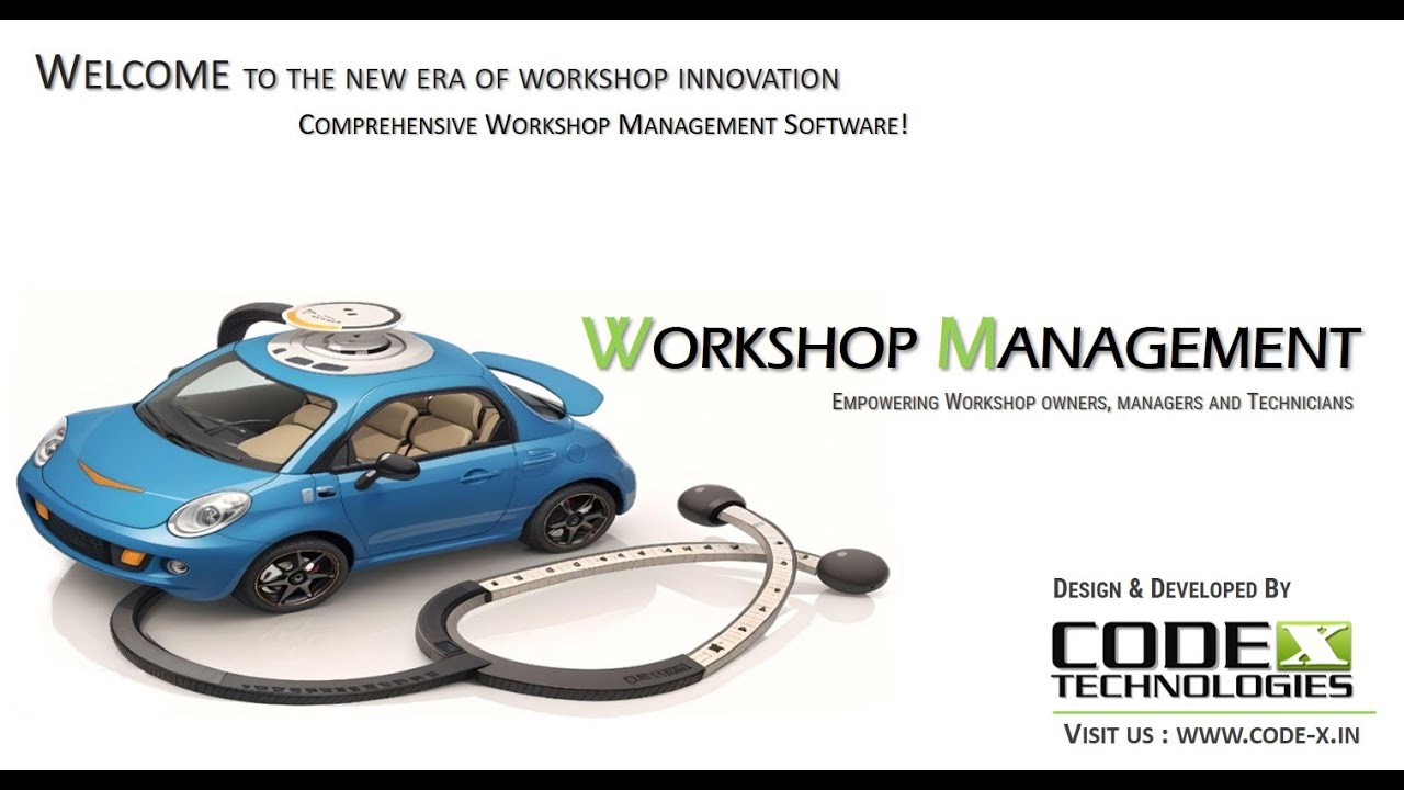 Streamline Your Workshop with Code-X Technologies' All-in-One Management Software! |