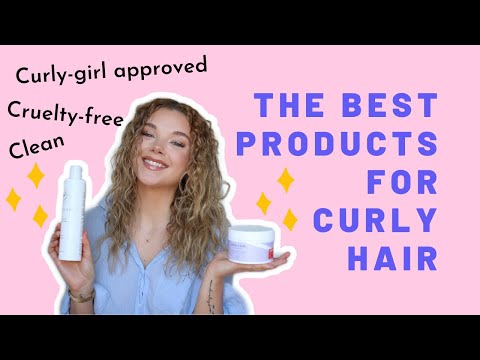 The BEST hair products for curly hair - These products transformed my hair!