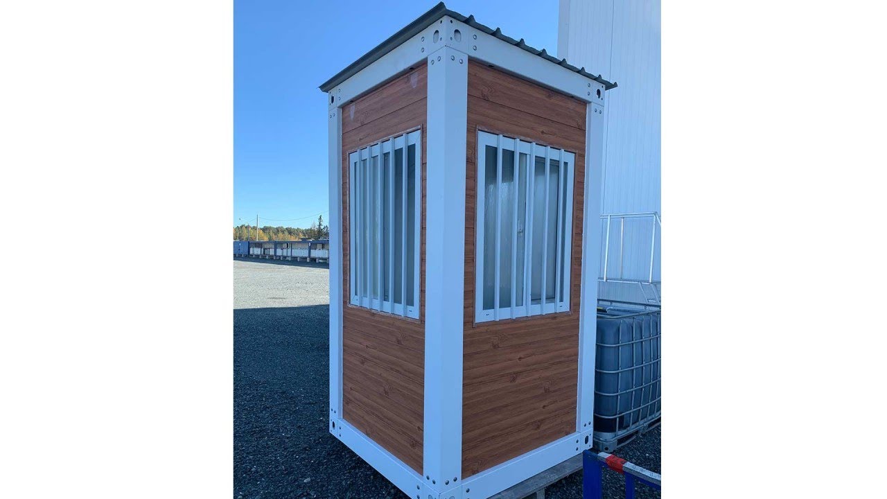 guard booth | prefab portable container security guard house for sale