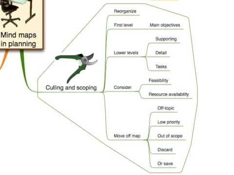 Business Planning using Mind Mapping software