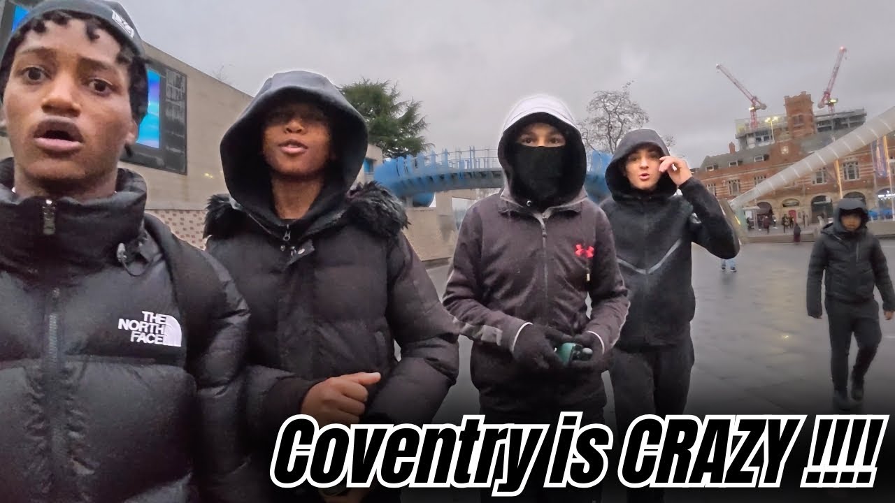 CAUGHT in COVENTRY'S NO GO ZONE -  BALA BOYS AMBUSH !!!