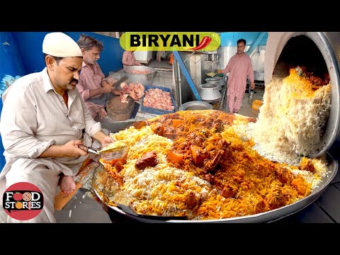 THE BEST CHICKEN BIRYANI RECIPE & MAKING | PAKISTANI STREET FOOD KARACHI