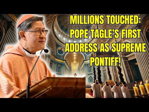 Pope Tagle’s First Words as Supreme Pontiff – A Message That Moved Millions!