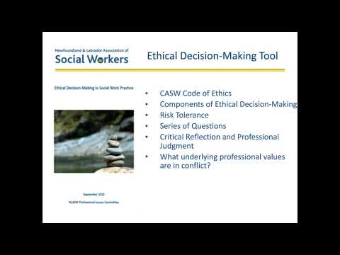 Your Social Work Toolkit: Resources to Support Social Work Practice in NL