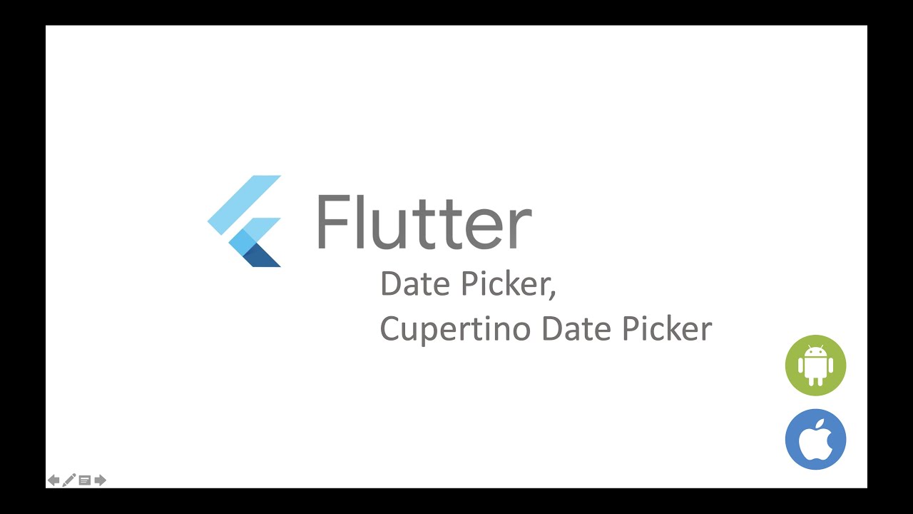 Flutter Tutorial for Beginners #23 - DatePicker, Cupertino Date Pickers