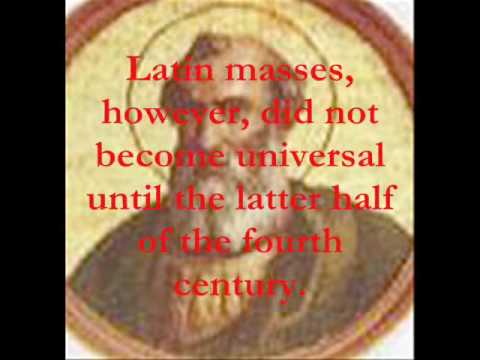 Traditional Latin Mass- In with the old, out with the new!