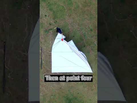 How to set up a tent using canopy