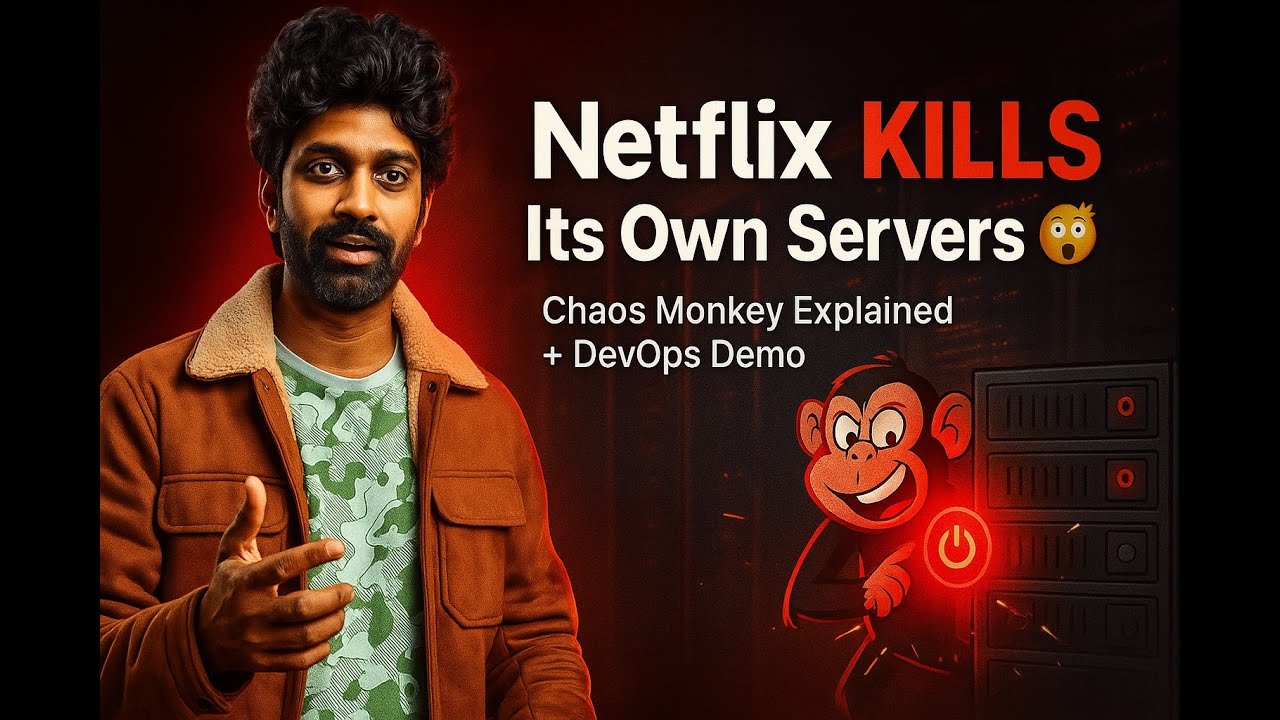 Netflix Built a Tool That Destroys Its Own Servers… On Purpose | Chaos Monkey Explained  DevOps