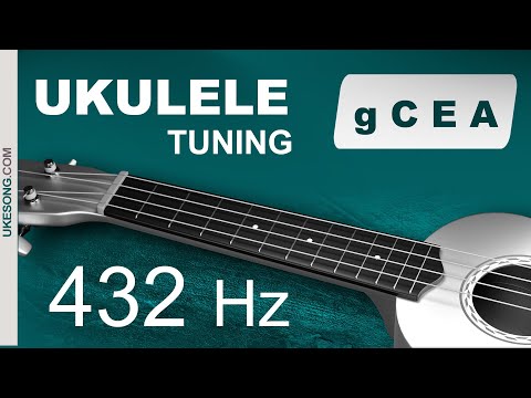 432 Hz ukulele tuning | Softer and more ambient sound