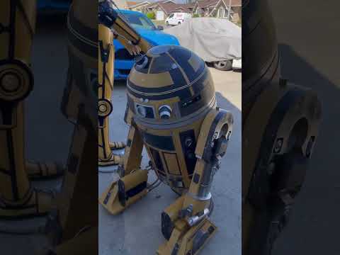 homemade fan robots R2-LB and C3-LB